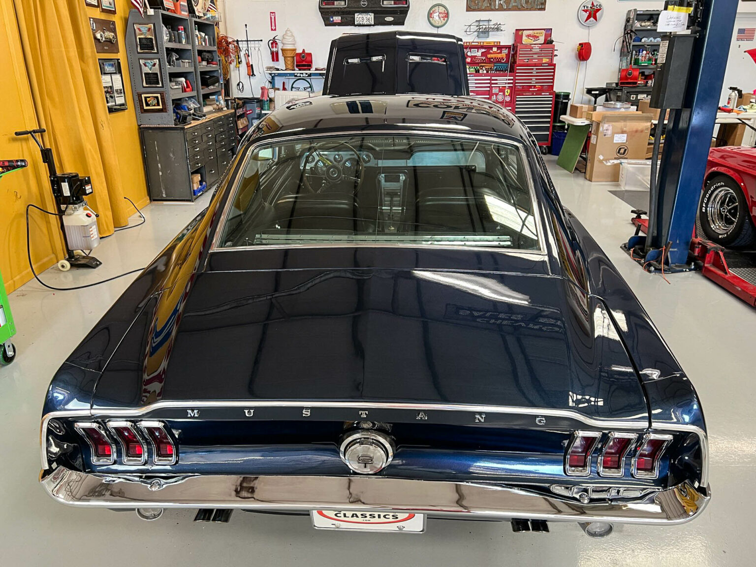 1967 Mustang Fastback 2+2 Nightmist Blue - Quality Classics