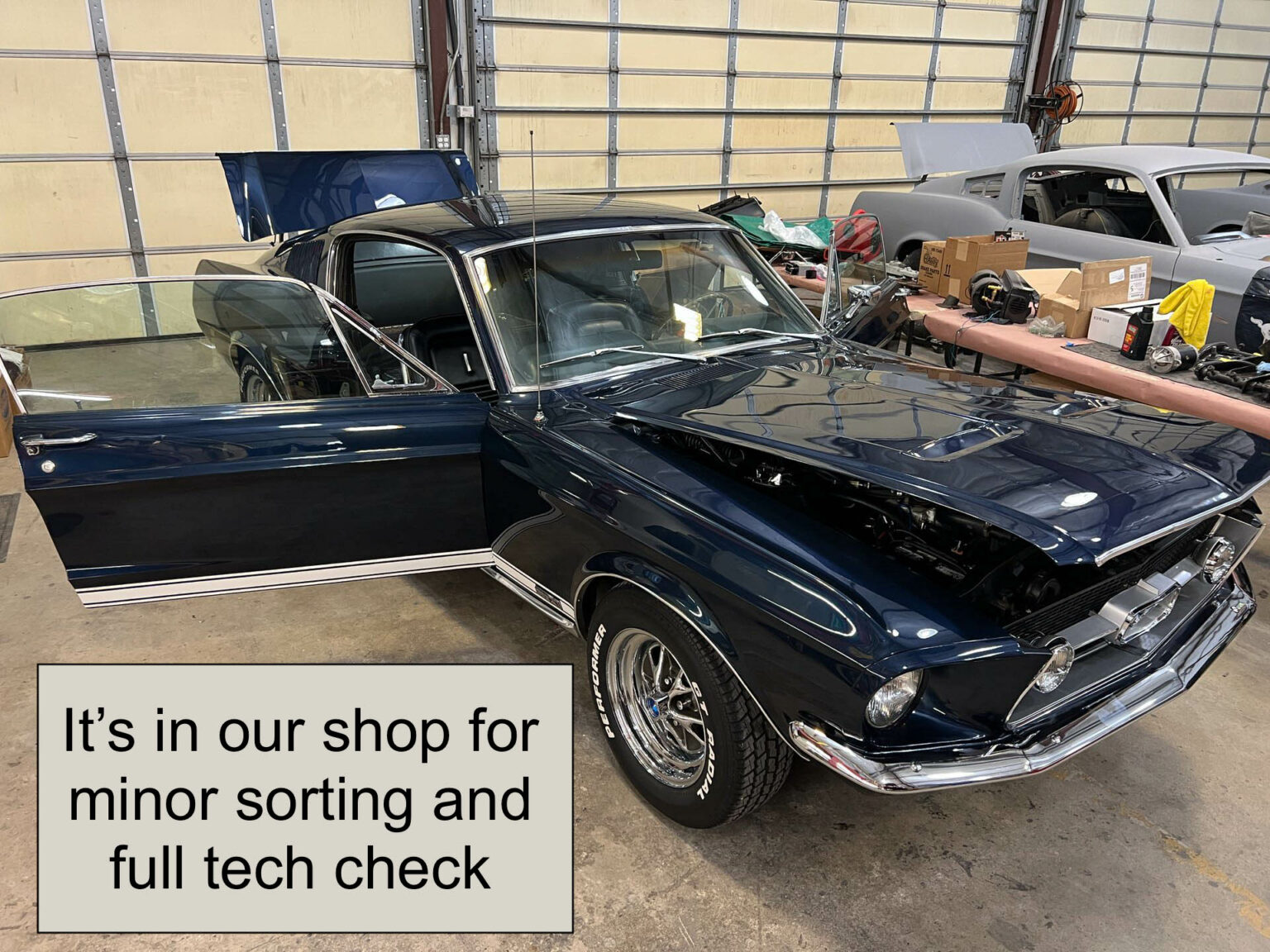 1967 Mustang Fastback 2+2 Nightmist Blue - Quality Classics